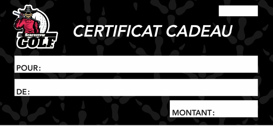 Produits – Scarecrow Golf co.