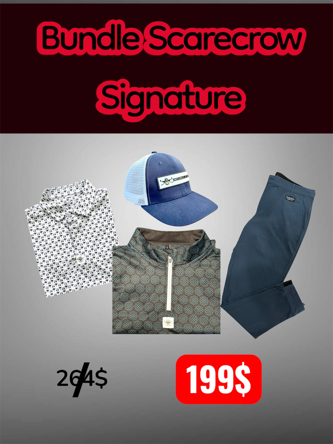 Scarecrow Golf Co. Polos et accessoires – Scarecrow Golf co.